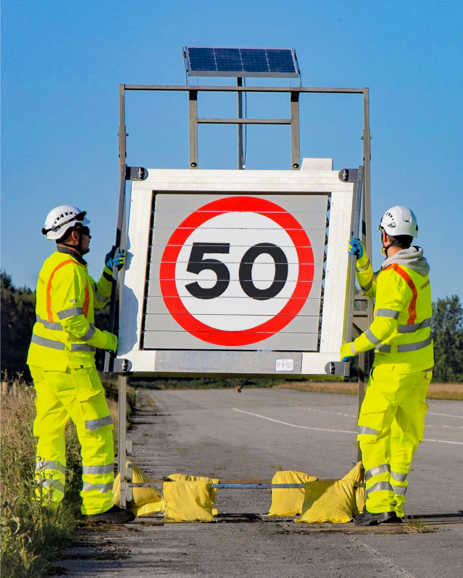 Variable speed limit signs | Rotapanel